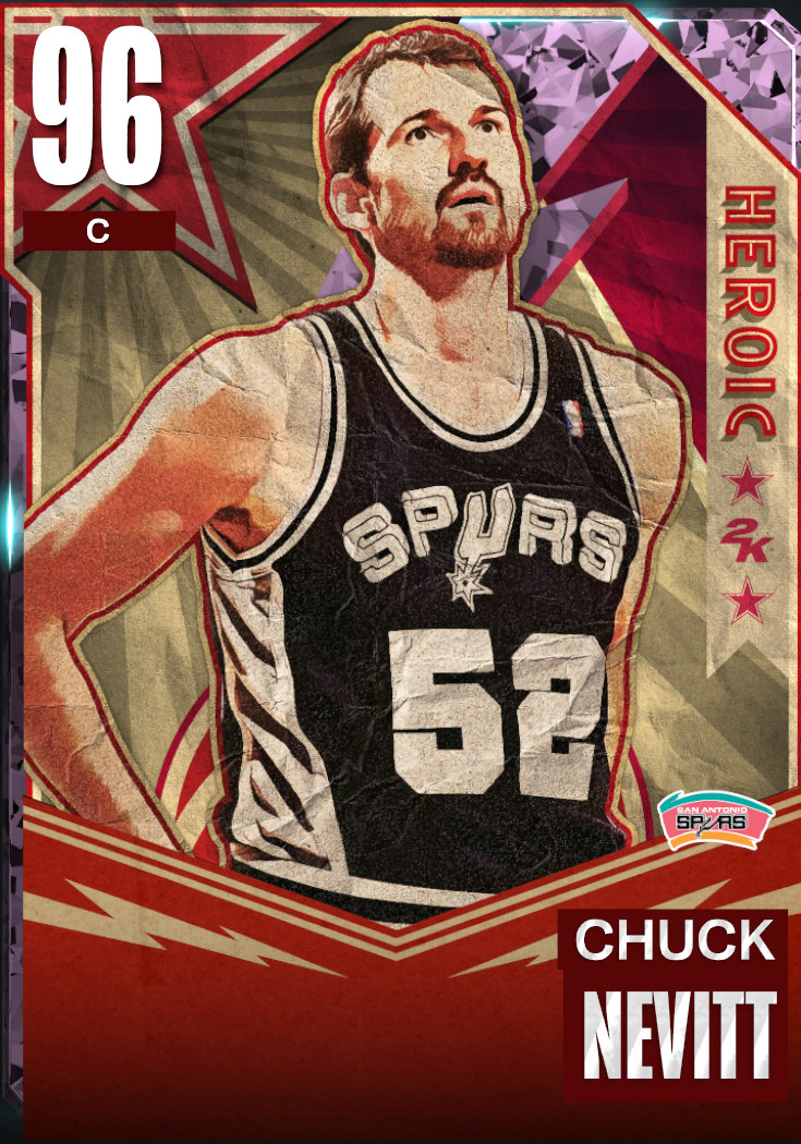 查克内维特MT粉钻_2K23历史__Chuck Nevitt - NBA2K23 球员数据库