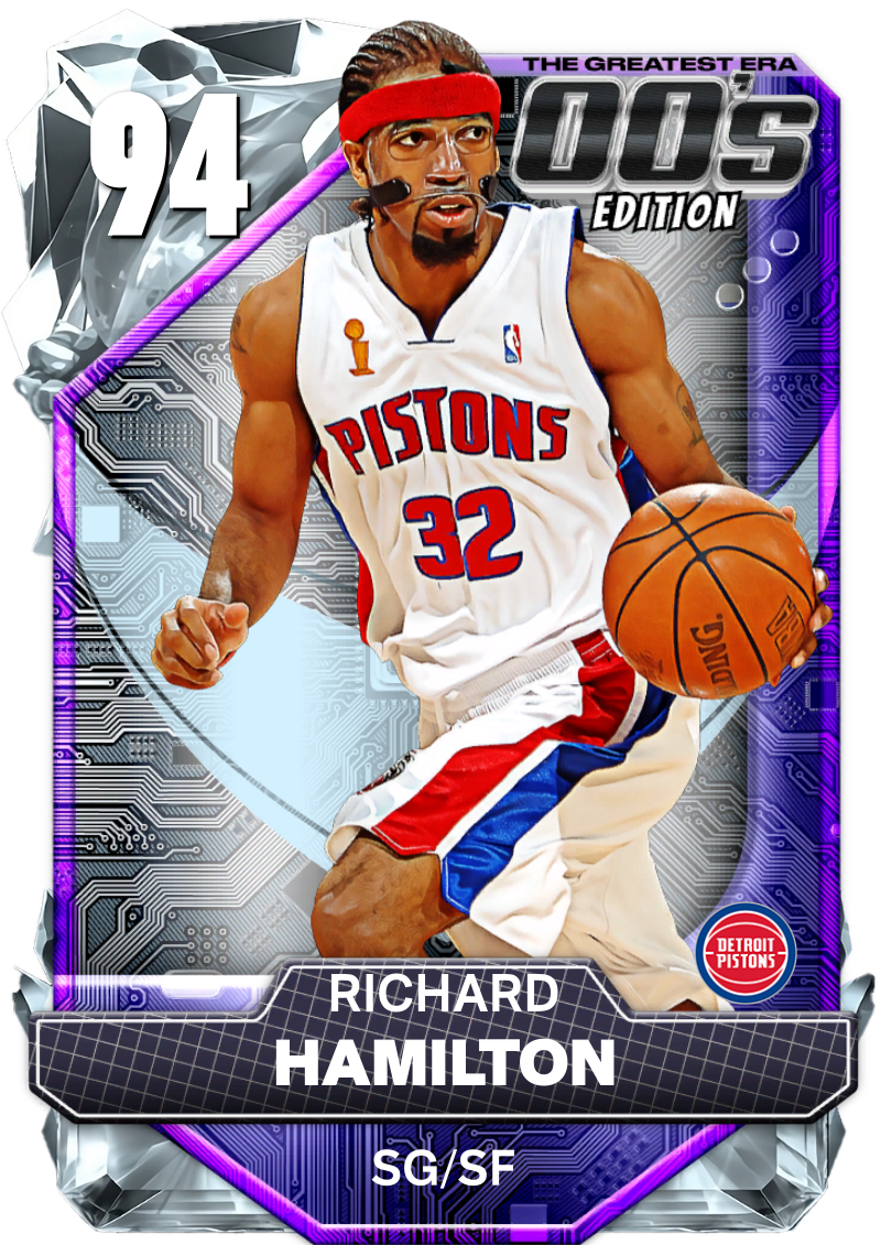 理查德汉密尔顿MT钻石_2K25历史__Rip,面具侠_Richard Hamilton - NBA2K25 球员数据库