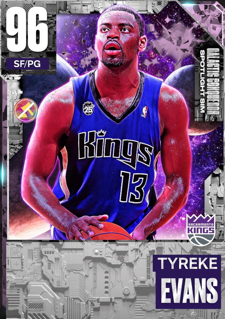 泰瑞克埃文斯MT粉钻_2K23历史__Tyreke Evans - NBA2K23 球员数据库